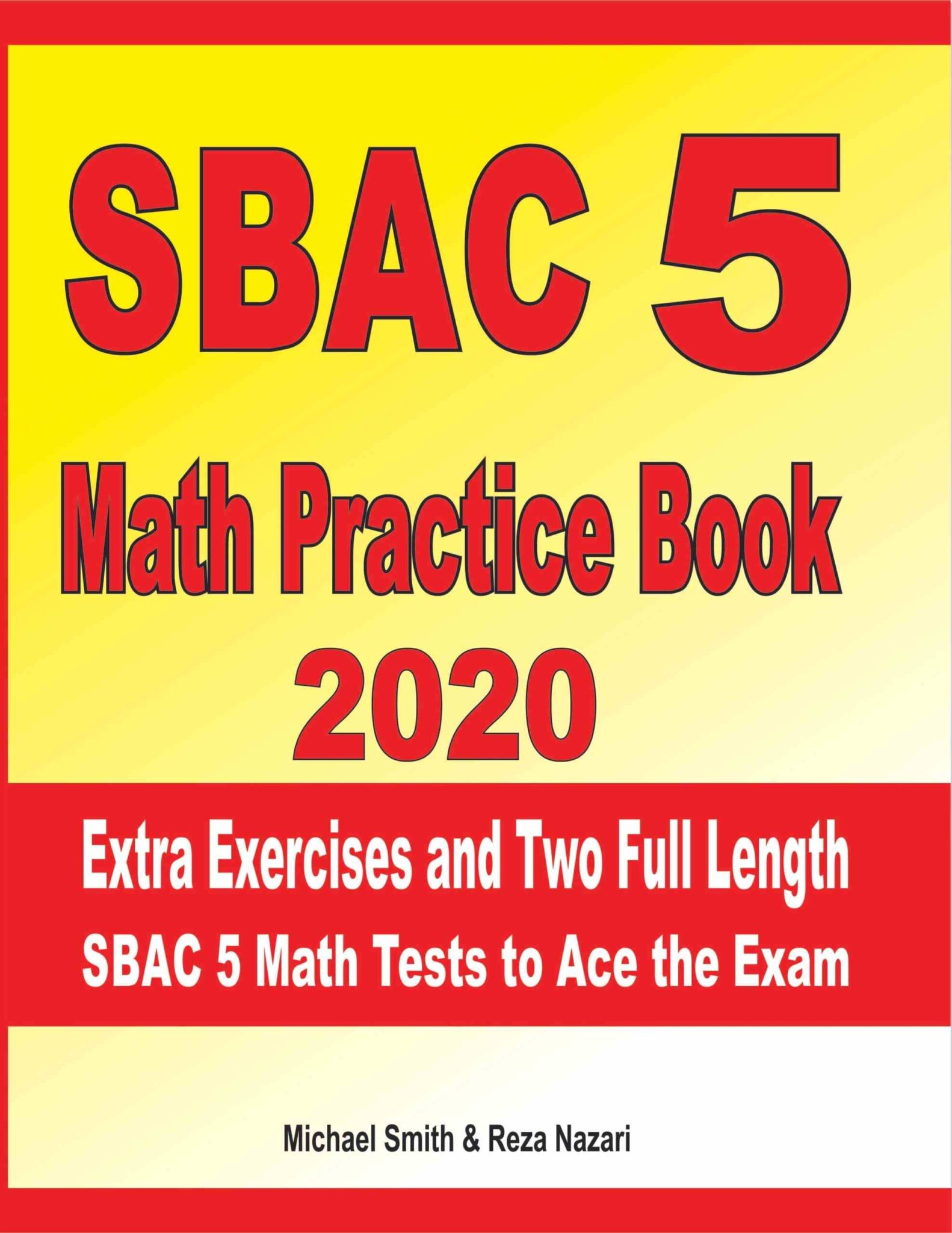 SBAC Grade 5 Math Practice Book 2020 Extra Exercises And Two Full