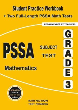 PSSA Subject Test Mathematics Grade 3: Student Practice Workbook + Two ...