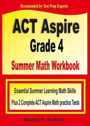 ACT Aspire 4 Math Comprehensive Exercise Book: Abundant Math Skill ...