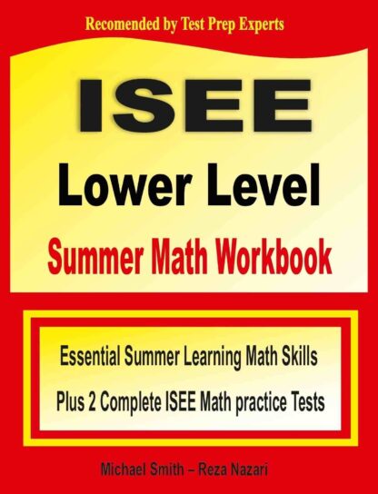 Independent School Entrance Examination ISEE Practice Test - Math ...