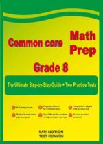 Common Core Grade 8 Math Prep & 2 Practice Tests