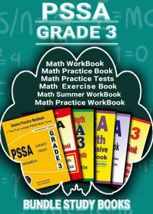 PSSA Subject Test Mathematics Grade 3: Student Practice Workbook + Two ...