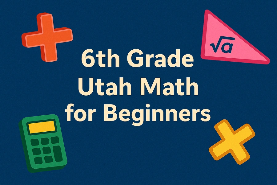6th Grade Utah Math for Beginners - Mathematics eBooks